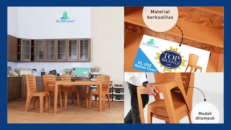 10 Kursi Plastik Olymplast Bikin Nex Carlos Duduk Ga Takut Ambruk! | Olymplast Plastic Furniture